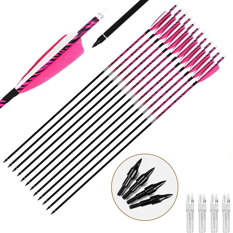 Pink Archery Arrows