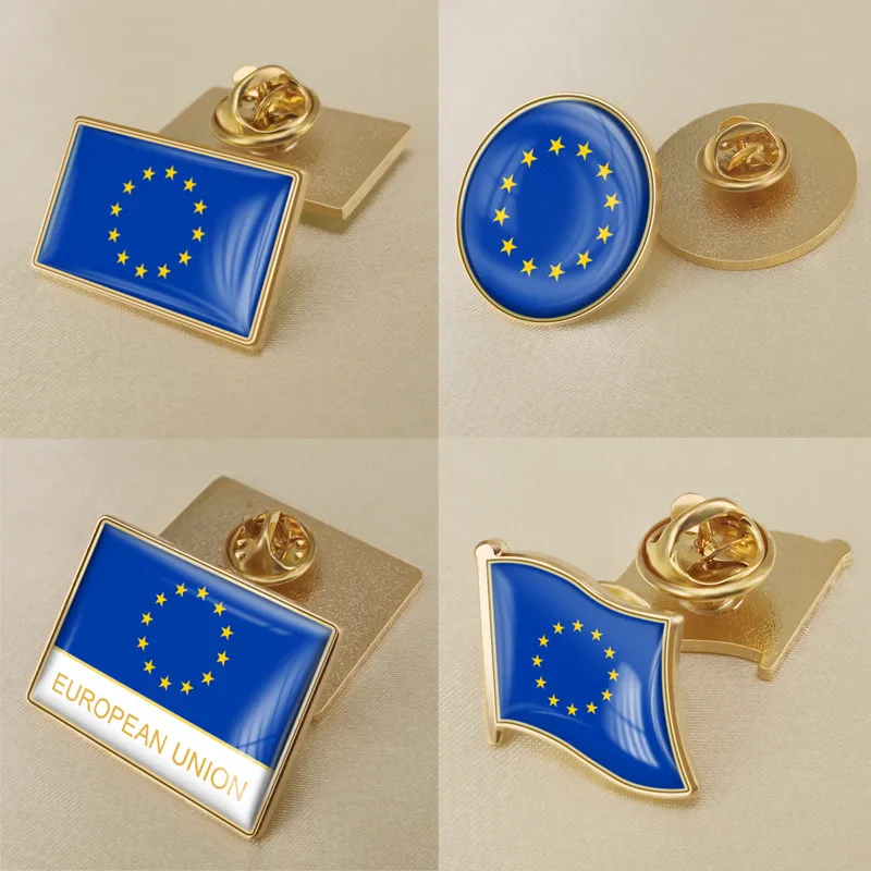 European Union Flag Brooch Badges Lapel Pins|Brooches| - AliExpress