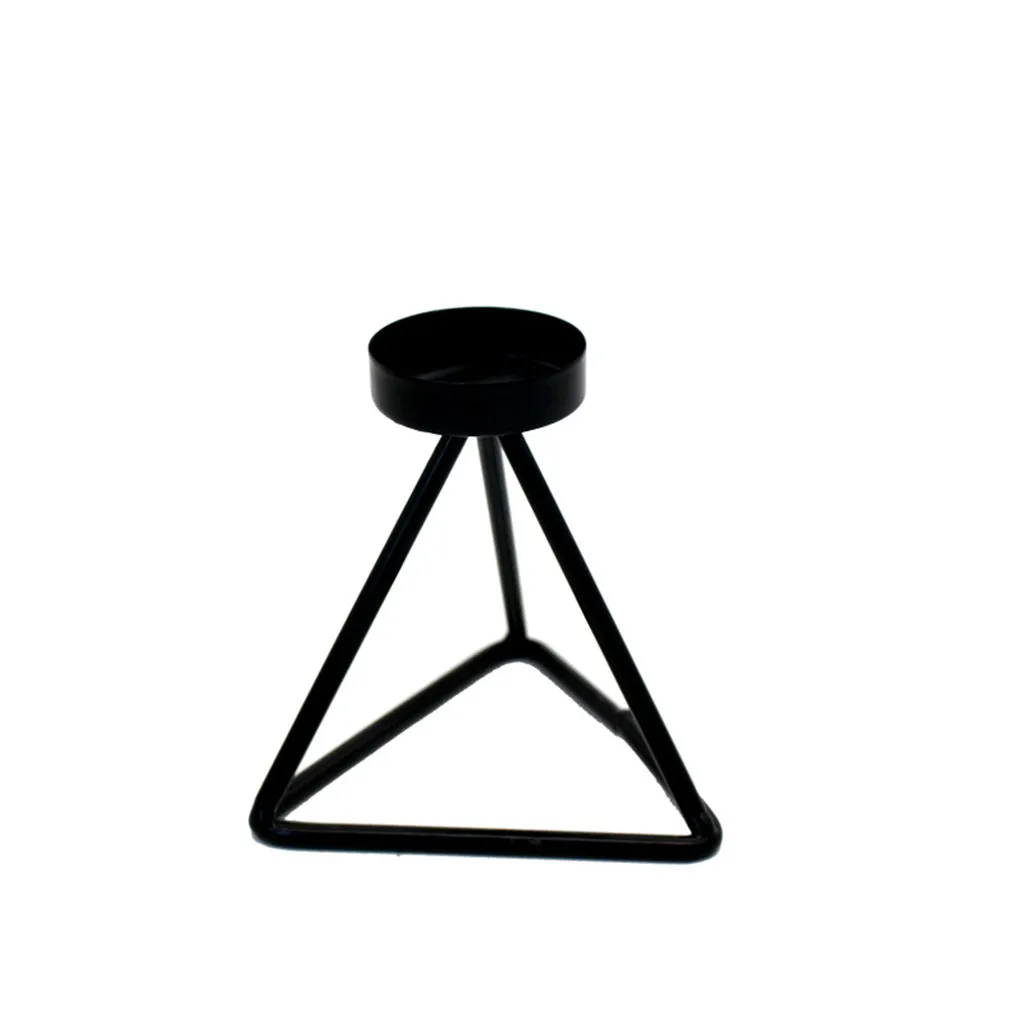 Кованый железный держатель свеч Ретро металлический подсвечник Фонарь ...