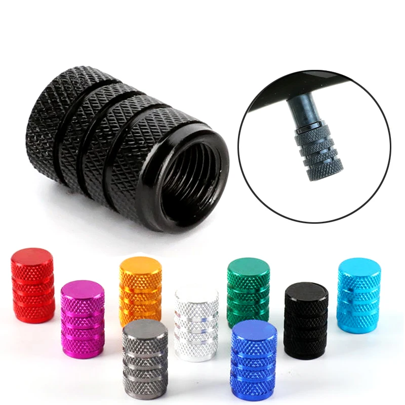 Capuchons de Valve de pneu de roue de voiture, avec joint en caoutchouc ...