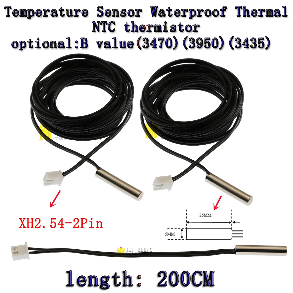 Termistor-NTC-de-200CM-B3950-3470-3435-1-5K-10K-15K-20K-50K-100K-Sensor ...