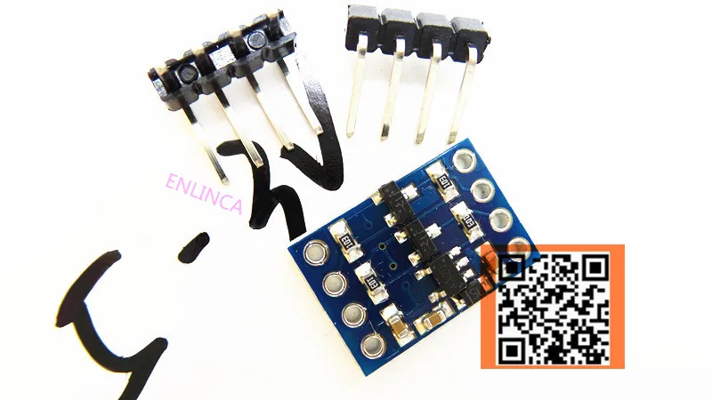 5pcs Iic I2c 5-3v Level Shifter Module Conversion Sensor System ...