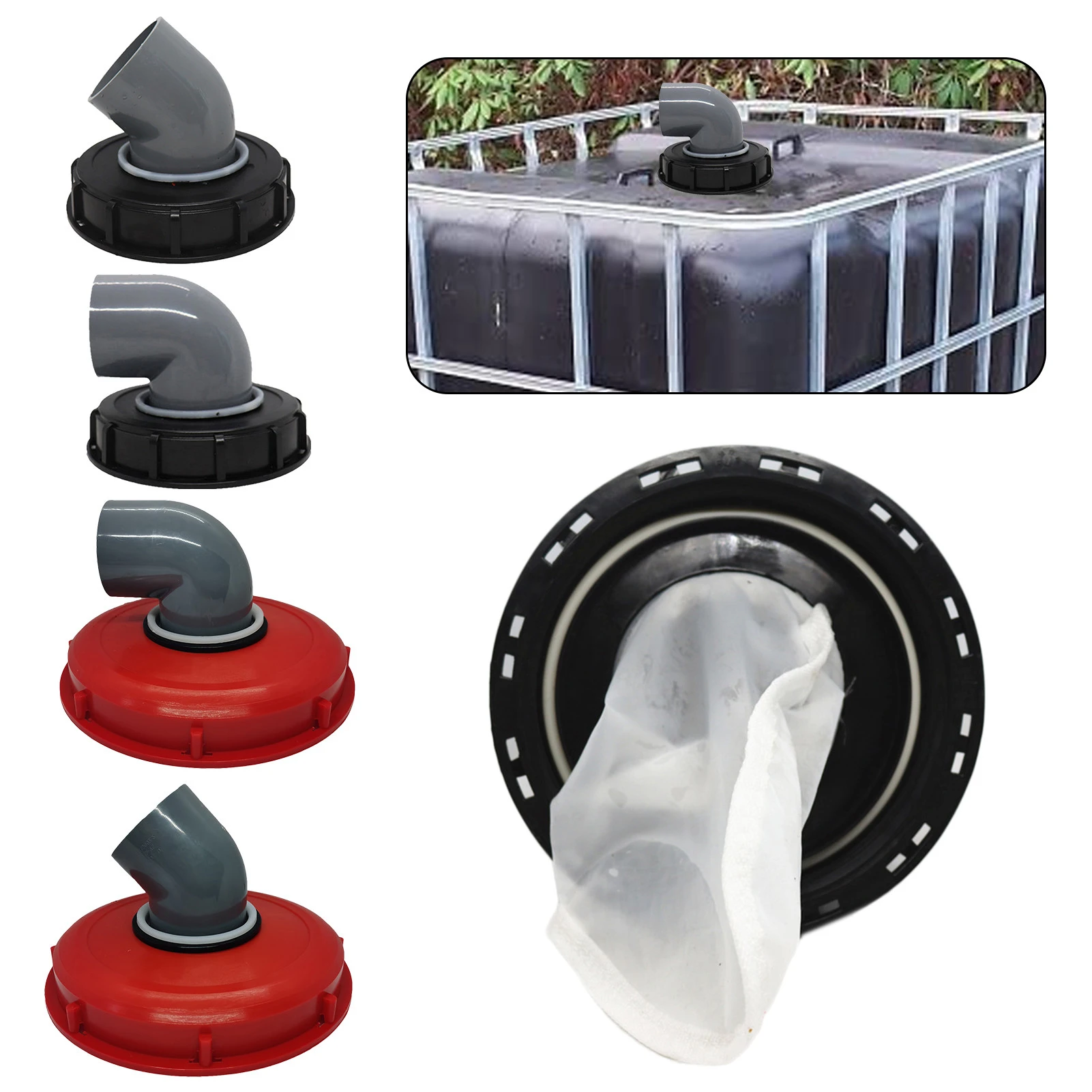 Ibc Ton Barrel Cover Cap With Nylon Filter With Venting Ton Barrel ...