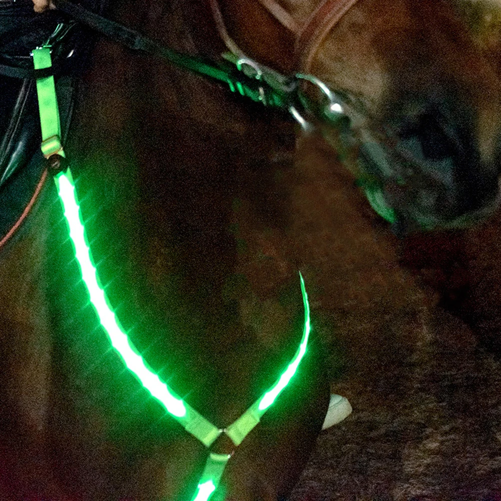 Other Outdoors - 1 Pcs LED Horse Riding Belt Waterproof Nylon Horse ...