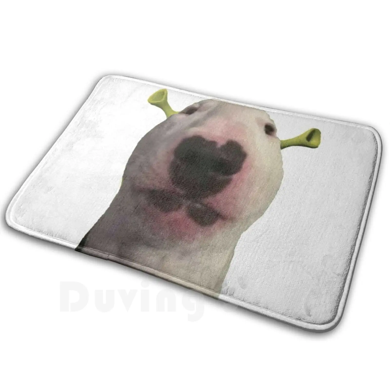 Dog-With-Shrek-Ears-Carpet-Mat-Rug-Cushion-Soft-Non-Slip-Walter-Shrek ...
