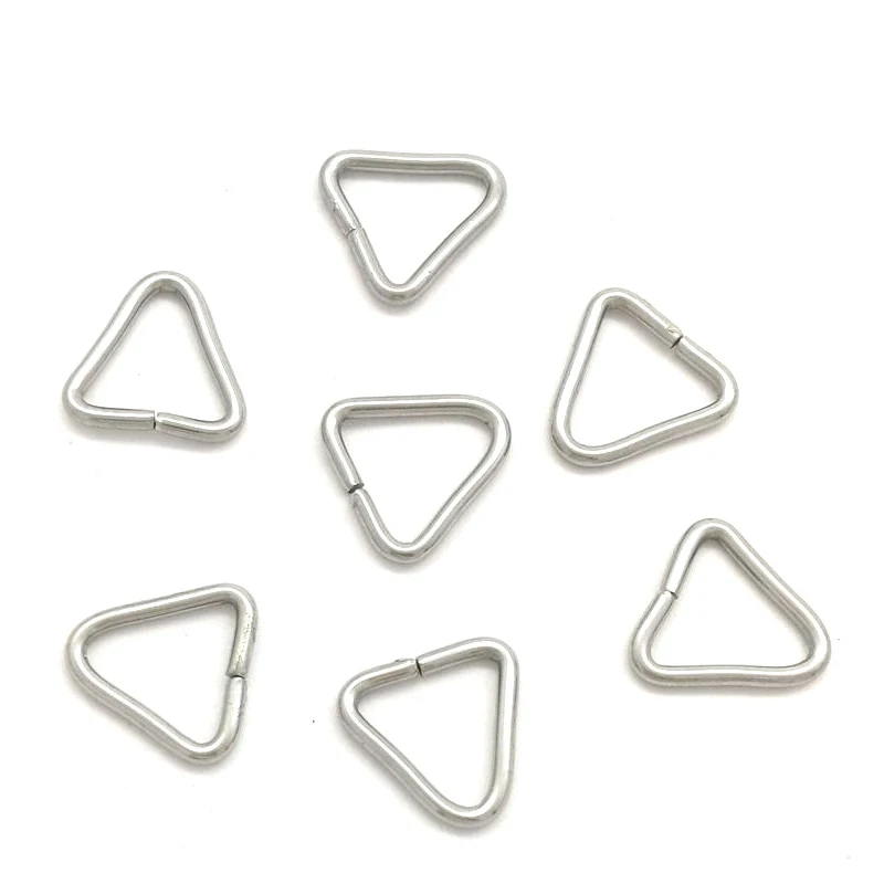 100pcs-Stainless-Steel-Triangle-Open-Jump-Ring-Steel-Tone-Split-Ring ...