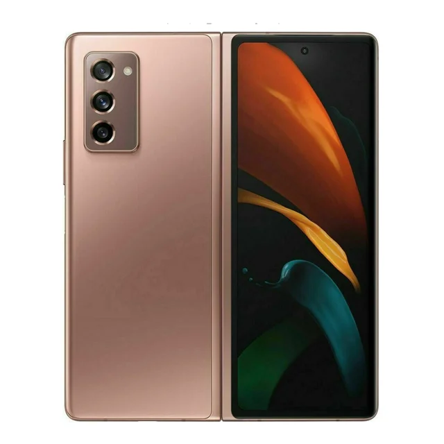 90% New Original Samsung Galaxy Z Flold2 Fold 2 5G F916U1 7.6″ Foldable ...