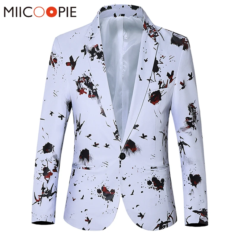 Blazer Mens 6xl Print | Mens Blazer Jacket Floral | Luxury Blazers Mens ...