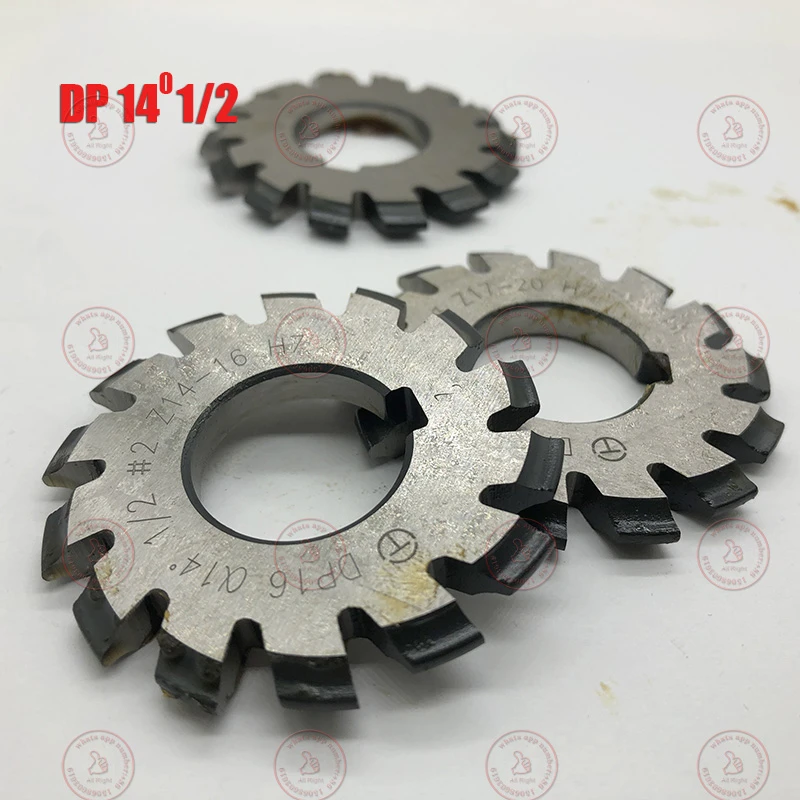 Disc Gear Milling Cutter Dp Gear Milling Cutter Dp8-dp16 Set 1-8 ...