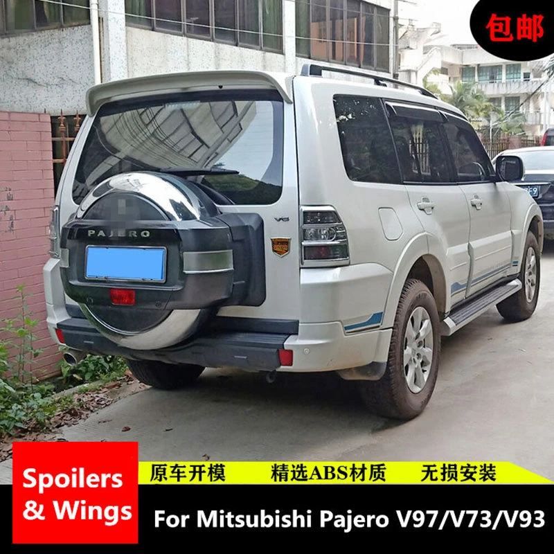 Spoilers & Wings For Mitsubishi Pajero V97 rear wing Pajero V73/V93 ...