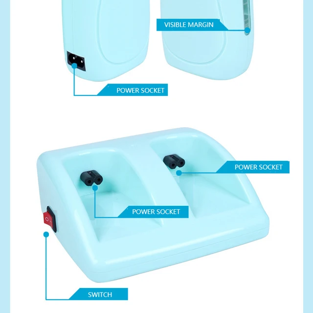 Roll On Wax Machine Double Electric Hair Remover Can Be Filled With ...