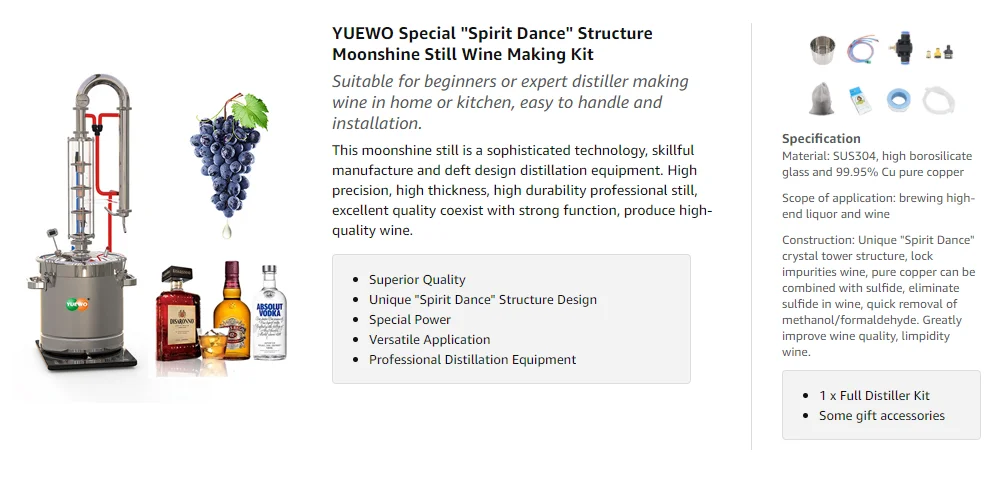 Parts Of A Whiskey Still