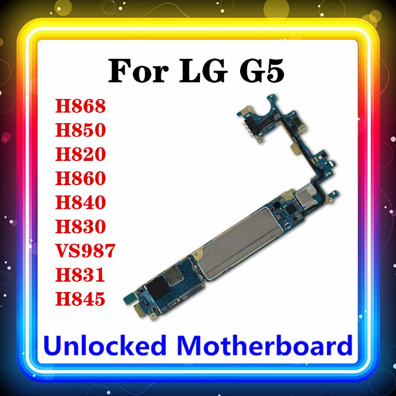 For LG G5 H850 Motherboard H868 H820 H860 H840 H830 VS987 H831 H845 ...