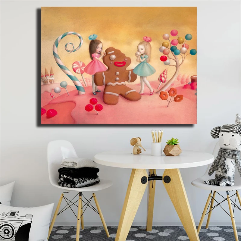 Pintura-en-lienzo-para-decoraci-n-del-hogar-cuadro-de-arte-de-pared-de ...