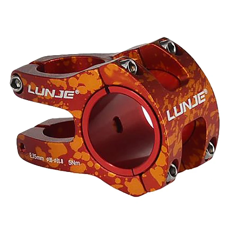 LUNJE 31.8/35 mm Bicycle Stem Riser Aluminium Alloy High Strength ...