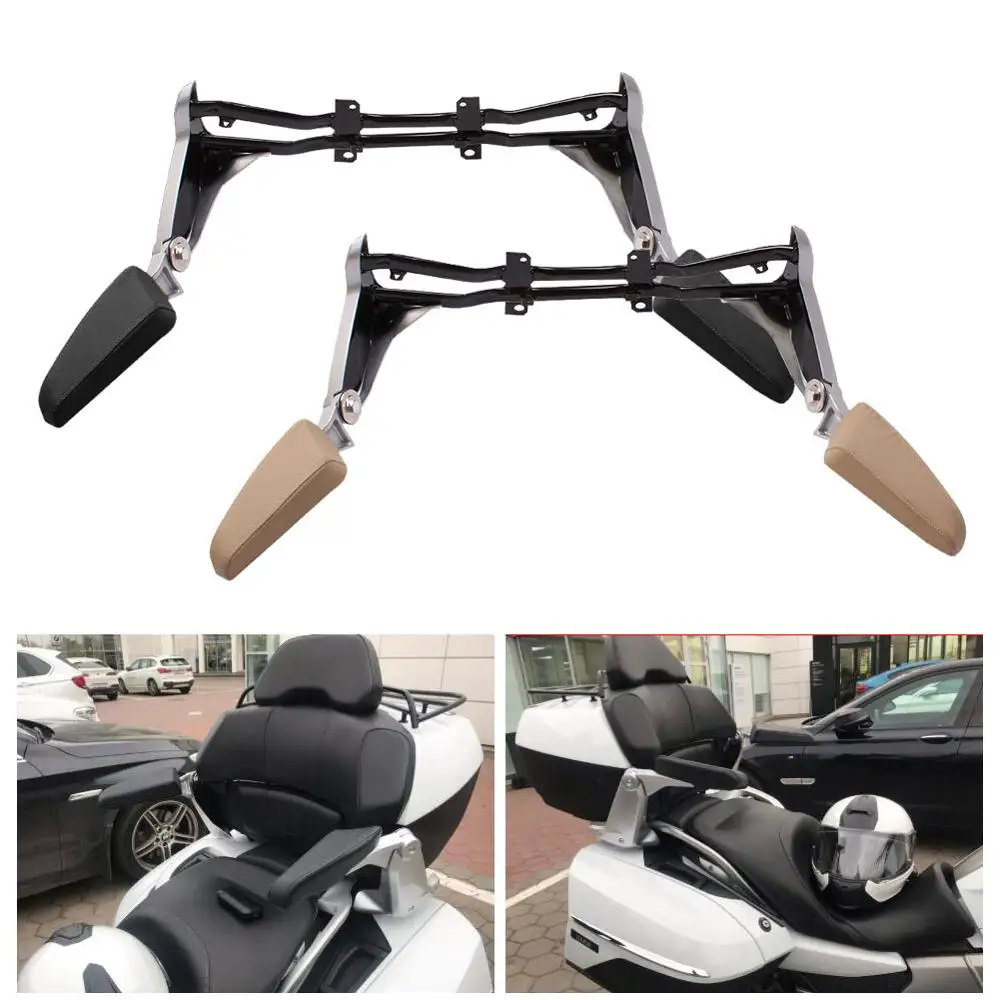 Motorcycle Rear Passenger Frame Armrest Pillion Set Arm Rest For BMW ...