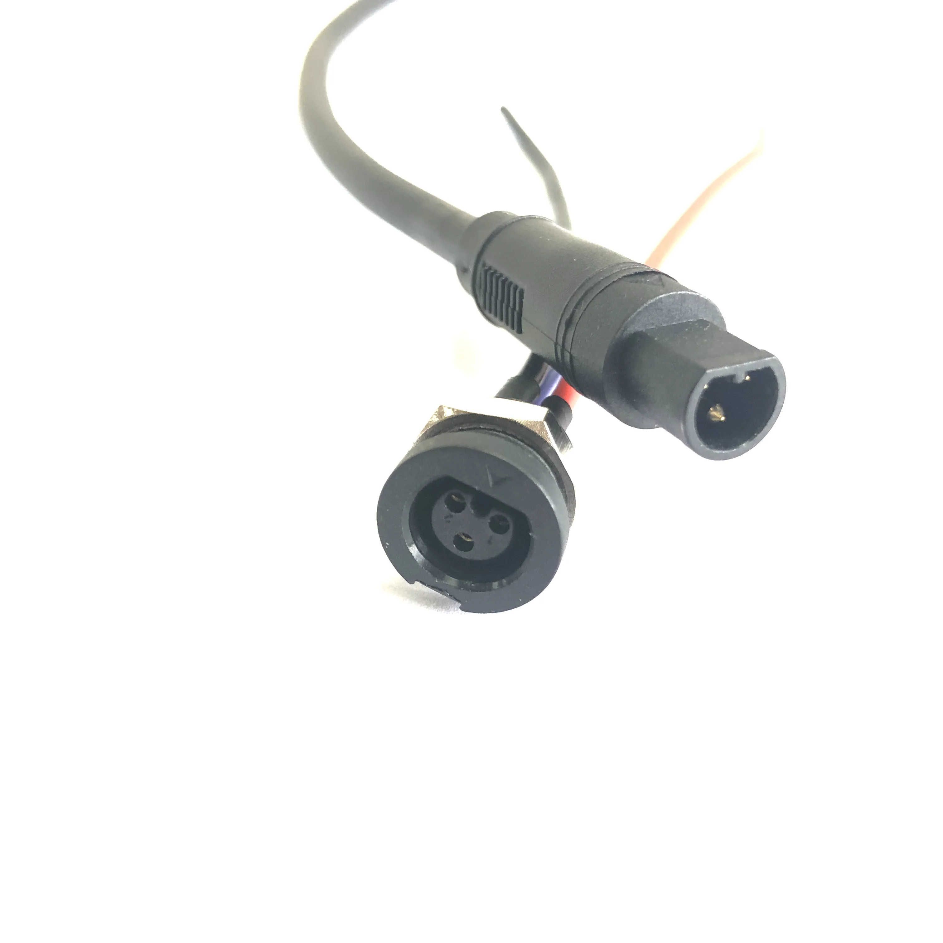 312 Battery Connector 2pin Power and 1pin Signal Wire Panel Mount ...