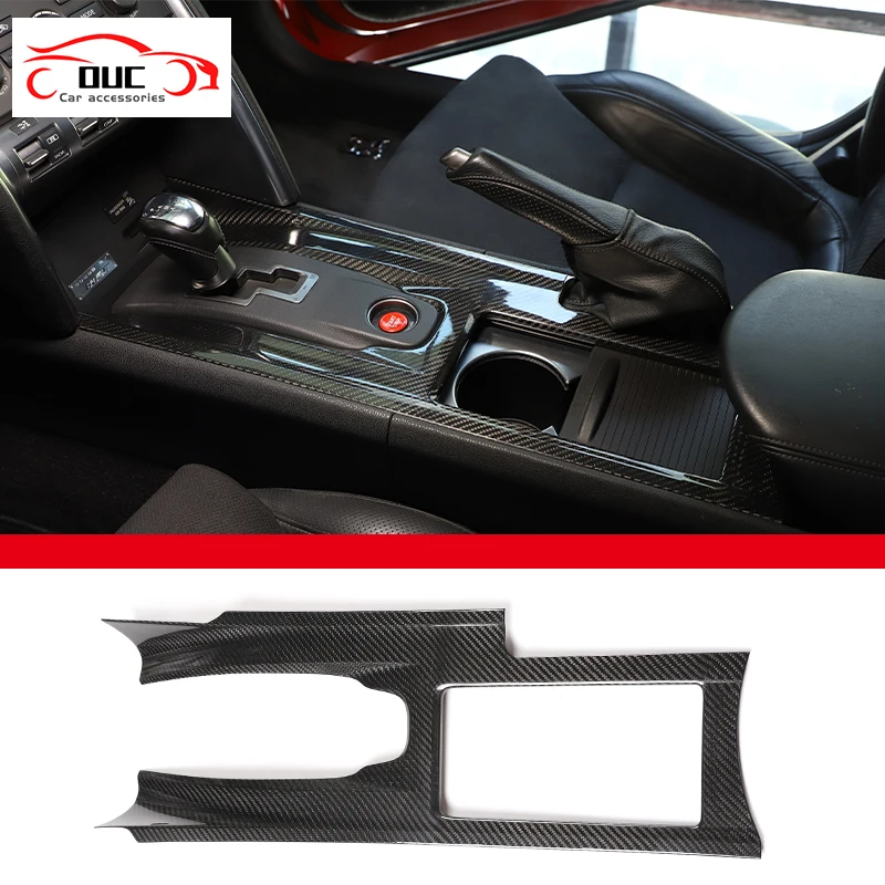 For-Nissan-GTR-R35-2008-2016-LHD-Accessories-Interior-Real-Carbon-Fiber ...