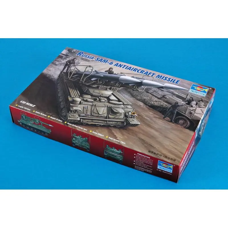 Trumpeter 00361 1/35 Russia Sam-6 Antiaircraft Missile - Scale Model ...
