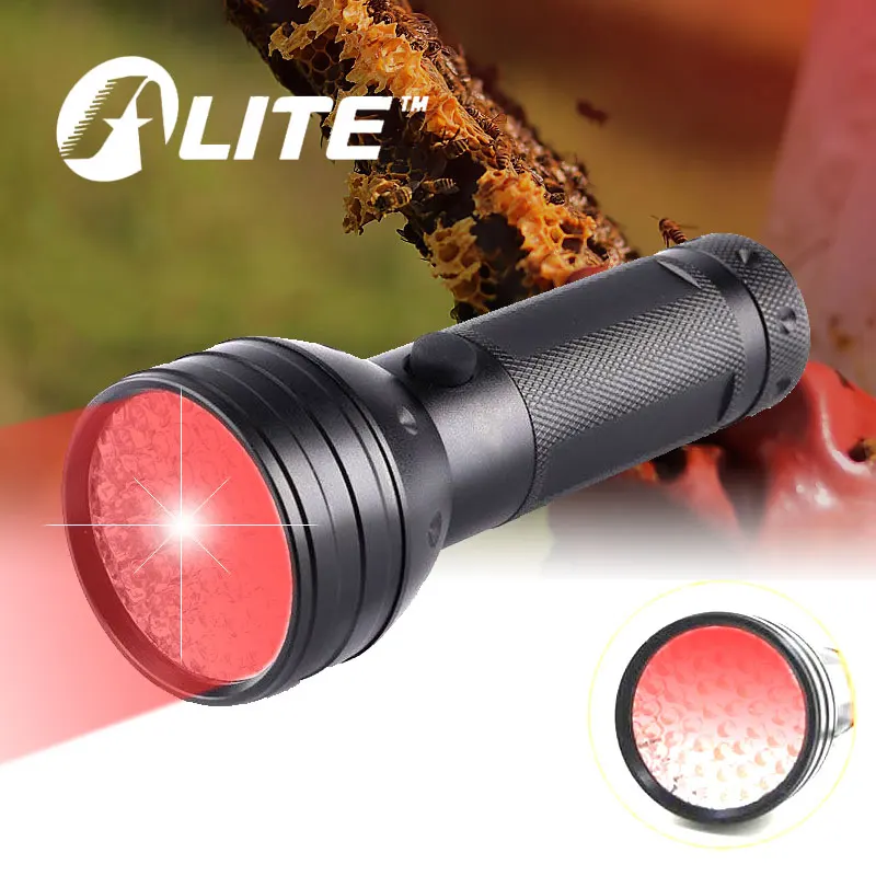 TMWT-Red-light-Flashlight-Tactical-torch-powerful-Night-Vision-Red ...