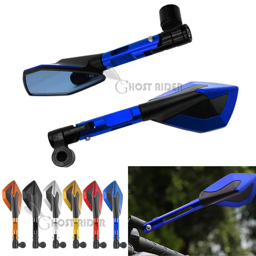 For YAMAHA FZ25 FZ 25 CNC Aluminum Motorcycle Handlebar Rear View ...
