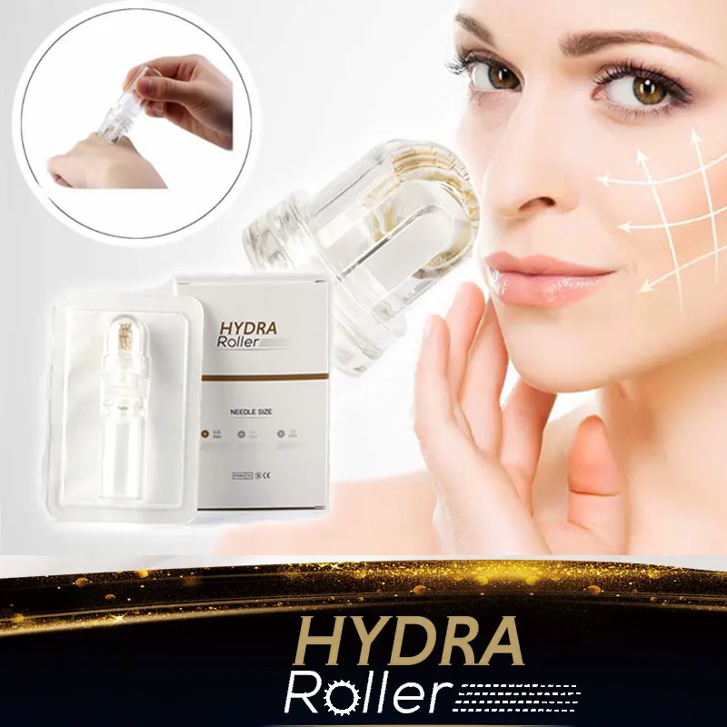 Reusable 64 Pin Micro Needle Titanium needle Tips Hydra Roller Hydro ...