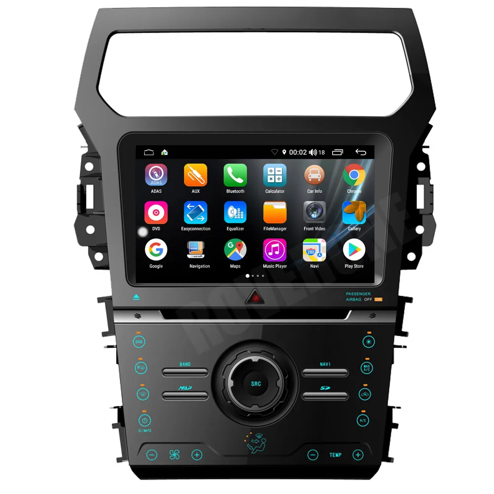RoverOne Android 9.0 Octa Core Car Radio DVD GPS For Ford Explorer 2012 ...