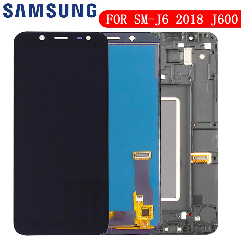 For Samsung Galaxy J6 2018 J600 J600F J600F/DS Tested LCD Display with ...