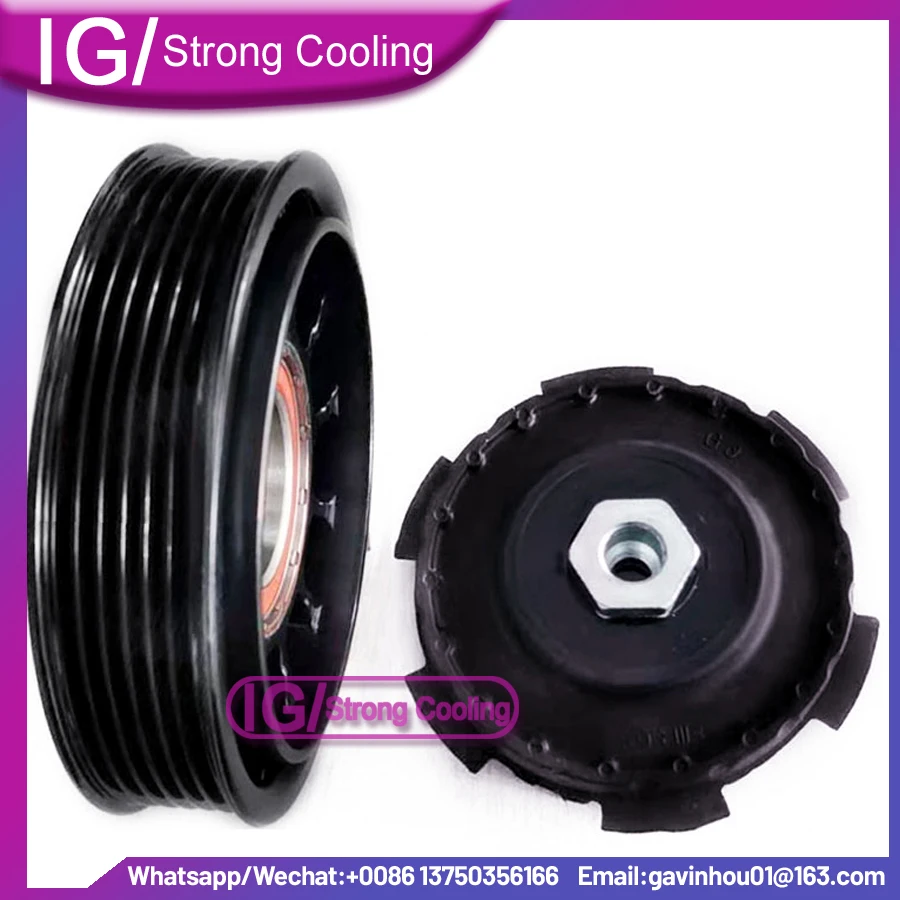 TSE14C Auto AC Compressor Clutch 6pk For toyota wish/Corolla/Matrix 1.8 ...