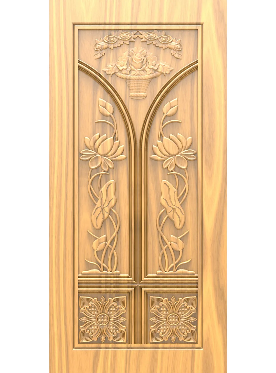 60 Wooden Door CNC Router Engraving Designs for ArtCAM 3D Relif Files ...