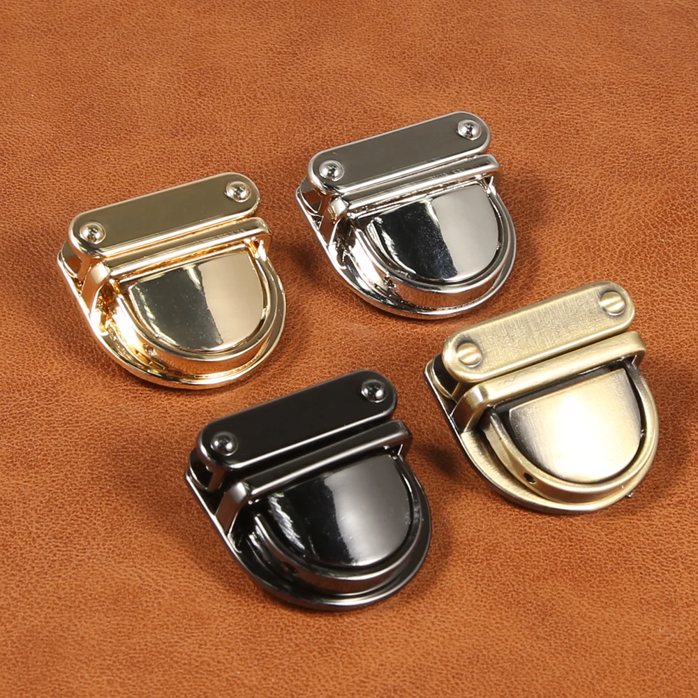 10PCS 3.1CM Metal Clasp Turn Lock Twist Lock for DIY Handbag Women Bag ...