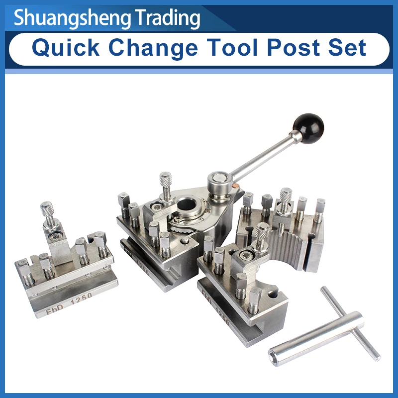 Lathe Quick Change Tool Post Set Wm210v&wm180v&0618 12x12mm Tool Rest ...