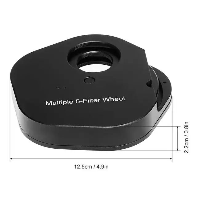 1.25INCH / 2INCH Eyepiece Filter Wheel Multiple 5-Filter Wheel ...