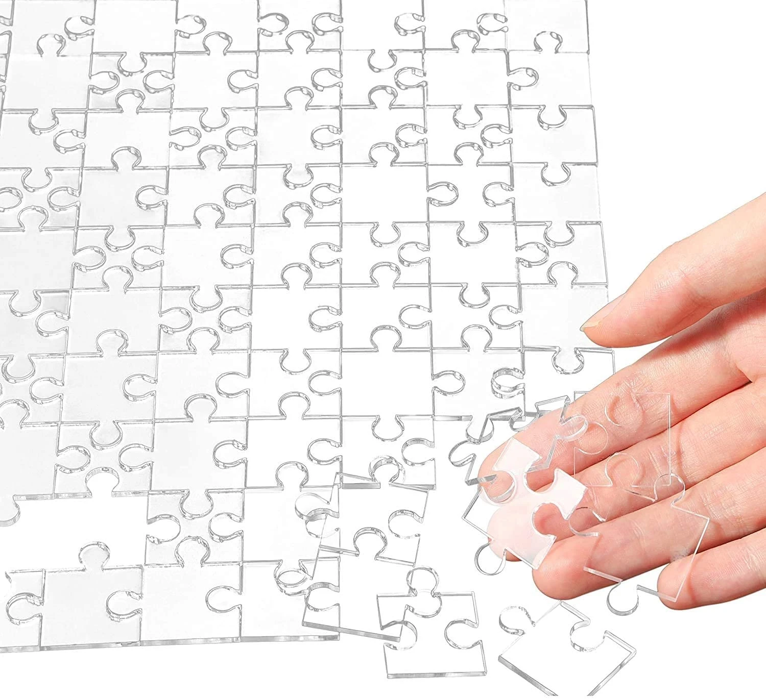 Navzgor predlog Odvijte acrylic jigsaw puzzle oblika dodatki goljufije