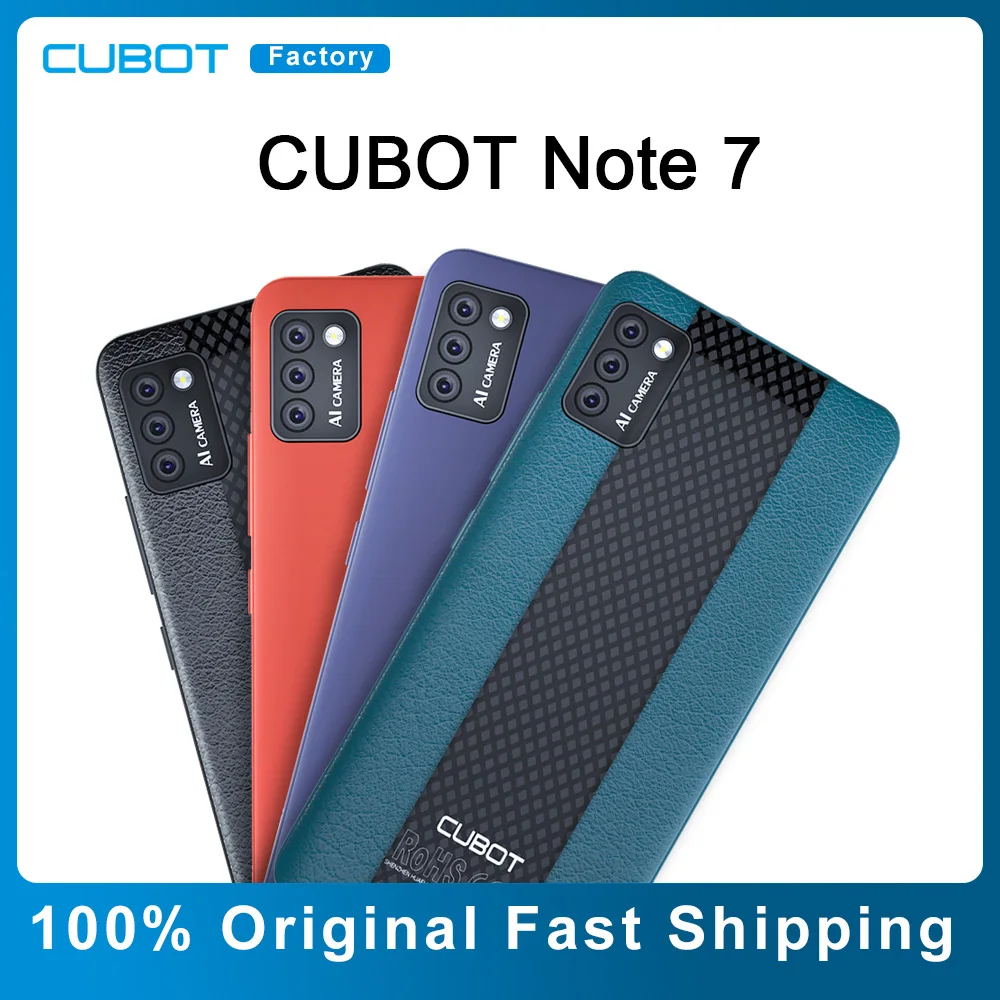 Cubot Note 7 4g Smartphone 13mp Rear Triple Camera 5.5 Inch Small Cheap ...