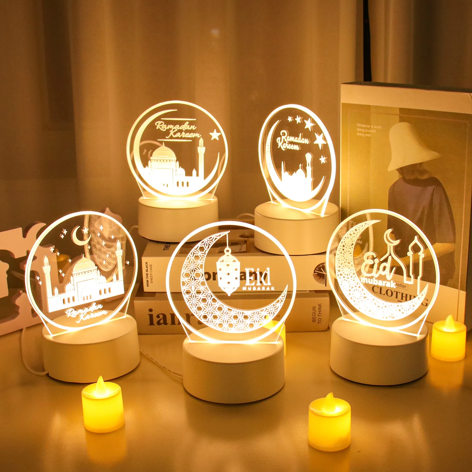 EID-Night-Light-EID-Mubarak-Ramadan-Decoration-For-HomeIslam-Muslim ...