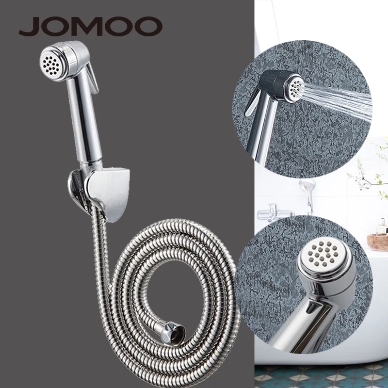 Jomoo Toilet Bidet Spray Set High Pressure Water-saving 3-layer Plating Chromed With 1.2m ...