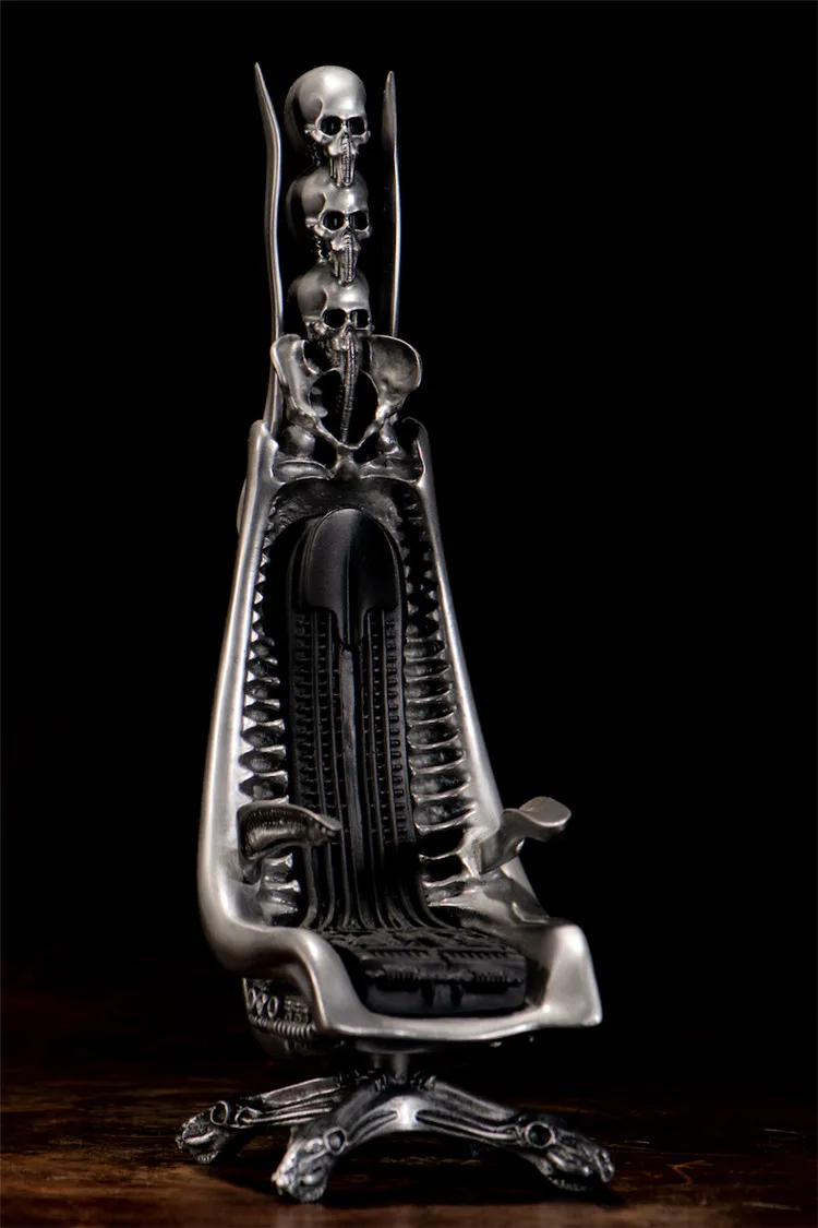 Giger Harkonnen Capo Chair Cast Aluminum Statue Sculpture - Statues ...