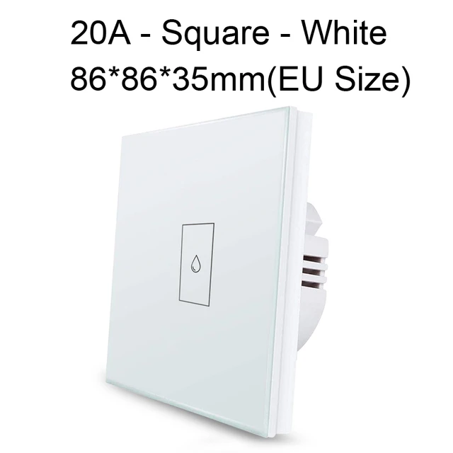 Tuya Smart High Power Switch 20A 4400W Circuit Breaker for Boiler Water ...