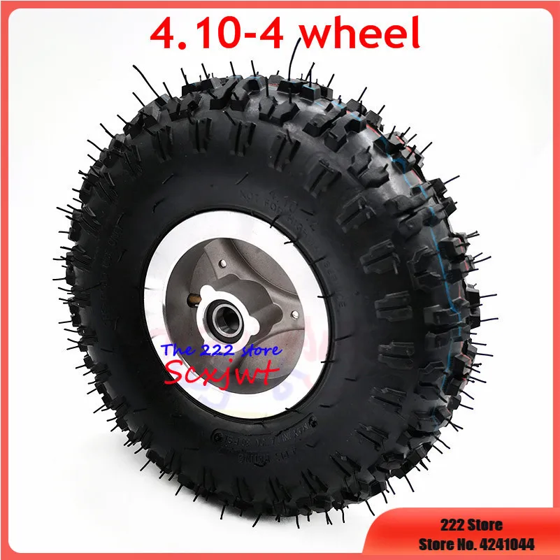 Good Quality 4.10 4 Tire Wheel and Inner Tube and 4 Inch Hub Rim for ...