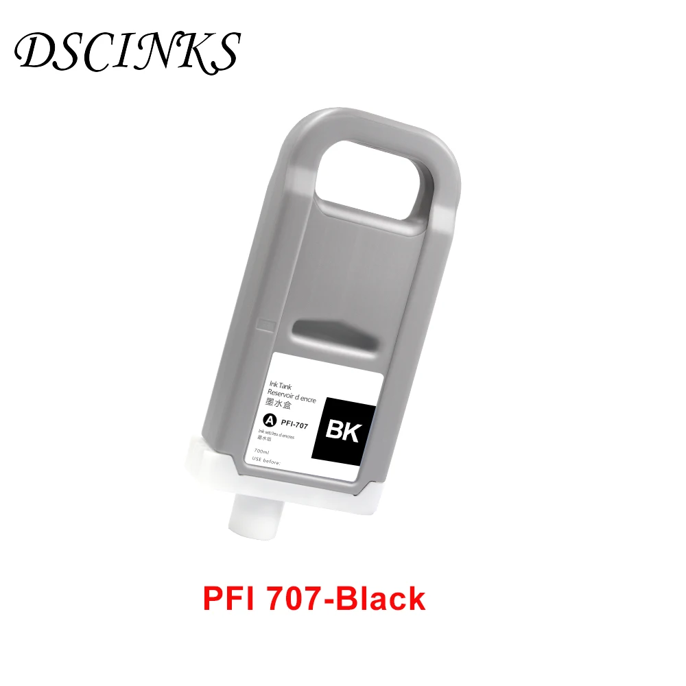 700ml Ink Cartridge PFI707 PFI-707 for Canon IPF 830 840 850 IPF830 ...