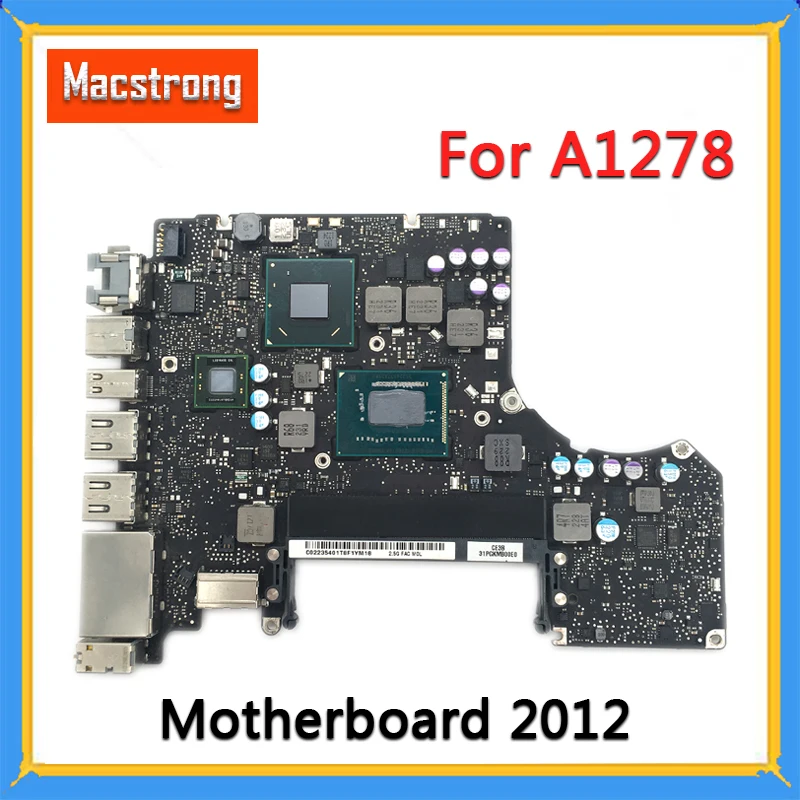 Tested Original A1278 Motherboard for MacBook Pro 13" A1278 Logic Board ...