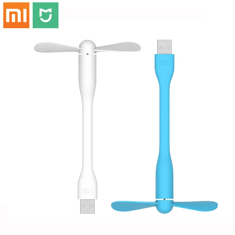 Xiaomi Mijia ZMI Ventilador Mini USB Fan Flexible portable Removable USB Fan For Power Bank ...