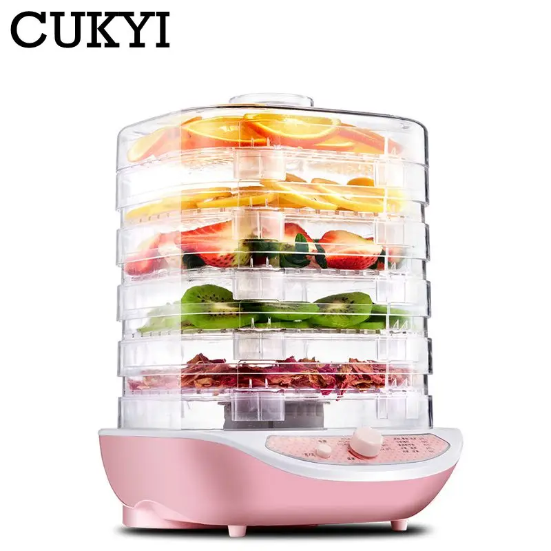 Cukyi 220v Home Dried Fruit Maker 5 Layer Food Dryer Dehydrator For ...