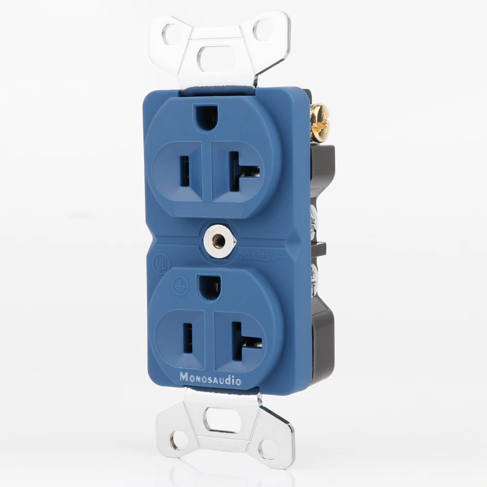 Monosaudio DP 2(G) ทองแดงบริสุทธิ์ Duplex Wall AC Receptacles Wall ...