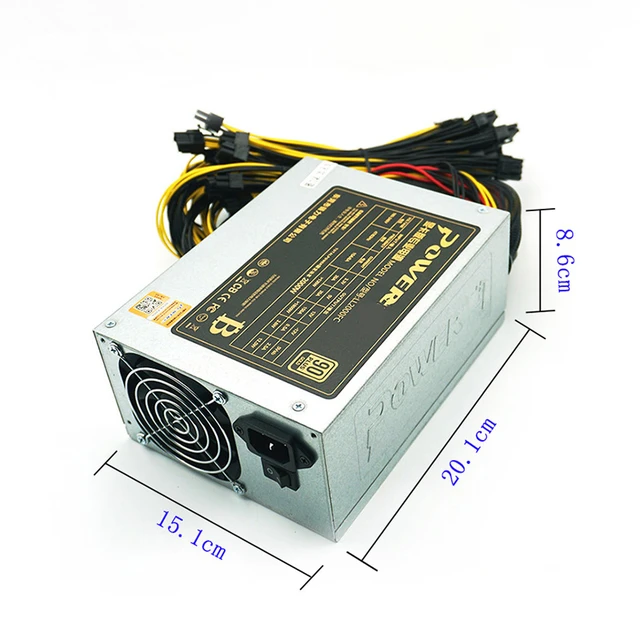 Miner PSU For Chain Force Cannon 90plus Gold Multiple Server Video Card ...