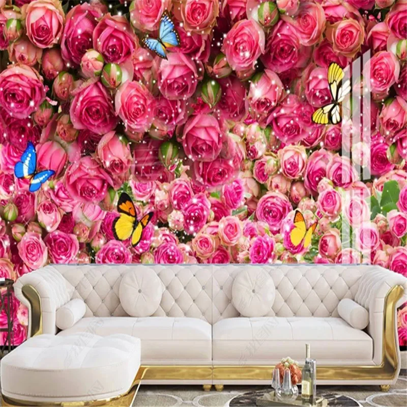 Beautiful Rose Flowers Background