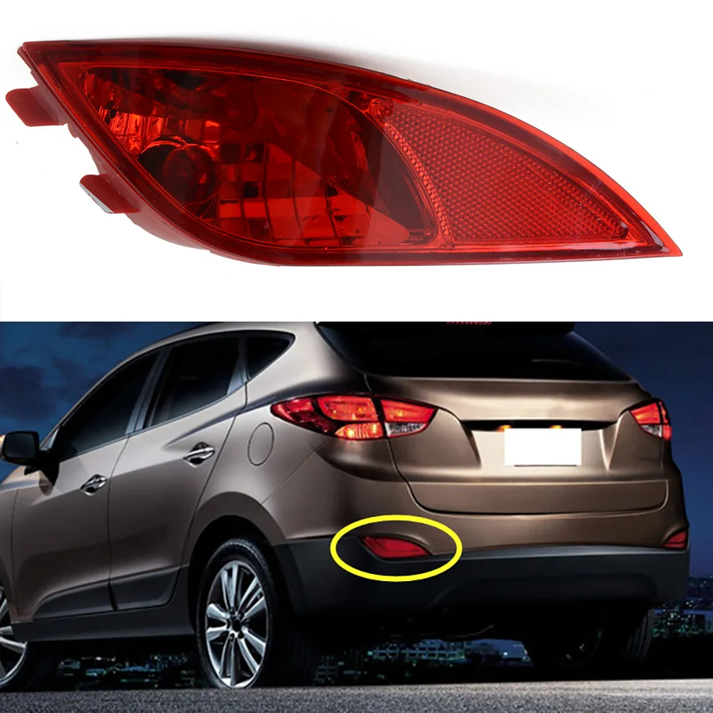 For Hyundai Tucson Ix35 2010 2011 2012 2013 2014 Rear Fog Lamp Light ...