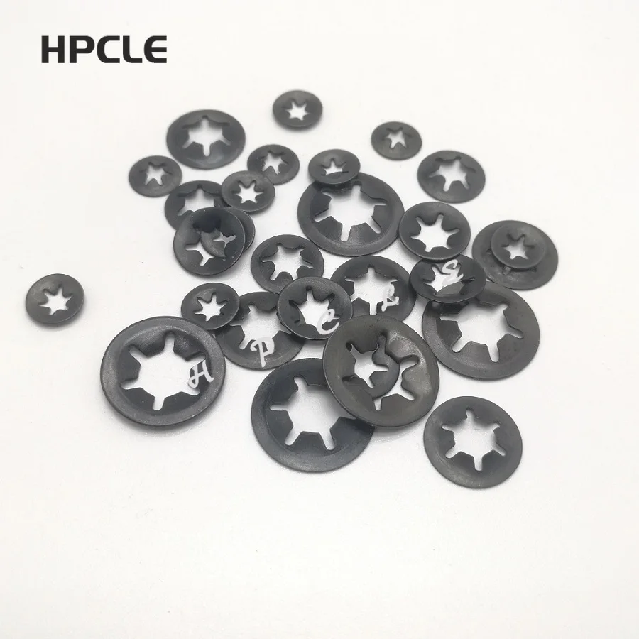 65Mn M3 M4 M5 M6 M8M10 Tooth Starlock Push On Locking Washers Speed ...