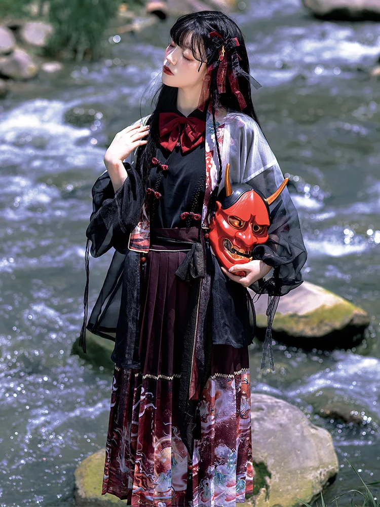 Asian Steampunk Dress